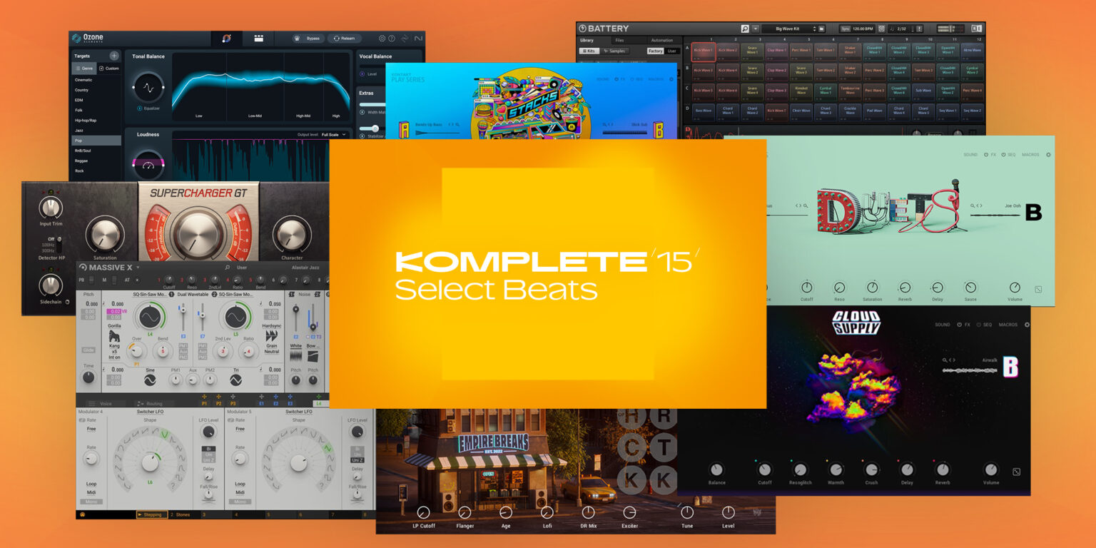 Komplete 15 Select | 製品 | Native Instruments（正規輸入代理店）