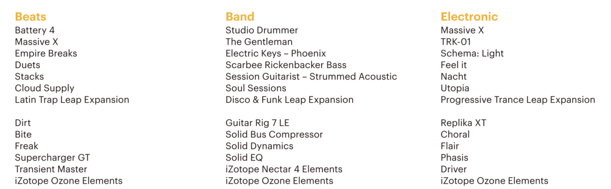 Komplete 15 Select | 製品 | Native Instruments（正規輸入代理店）